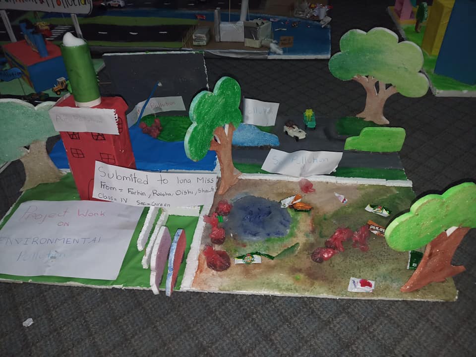 Project Work on ” Environmental pollution” – Done by Std. IV – Sylhet ...